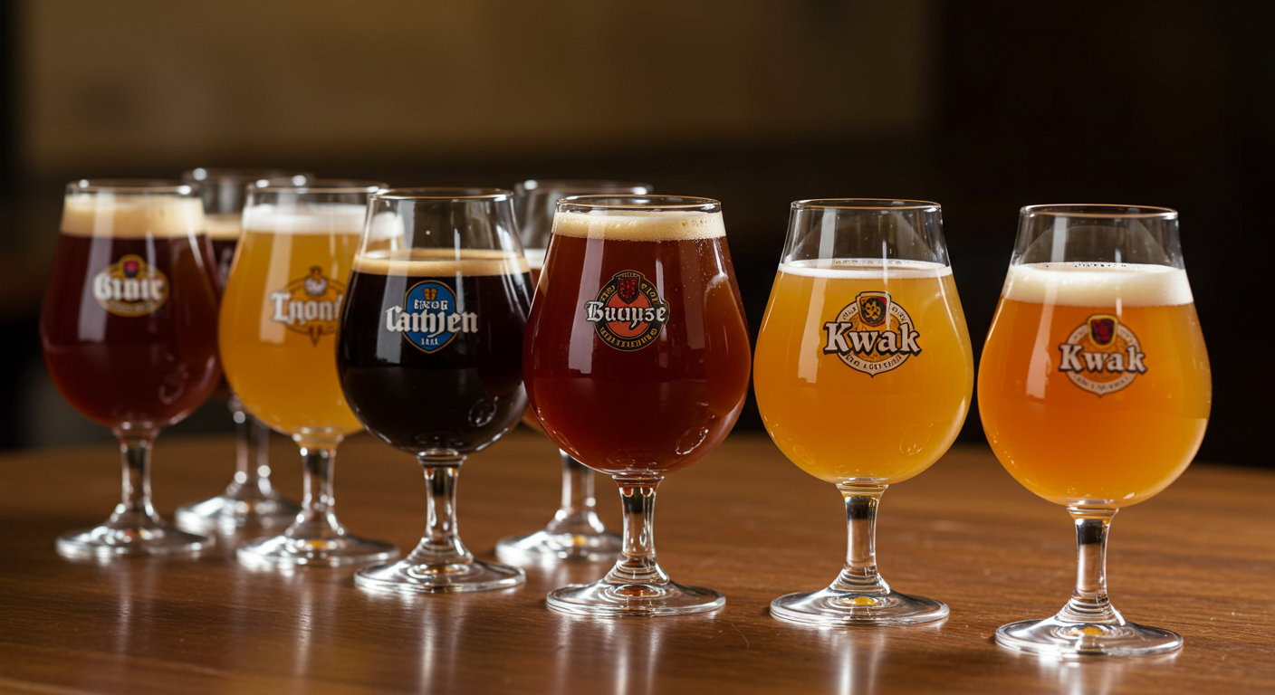 Bières belges : l'art de la brasserie à déguster